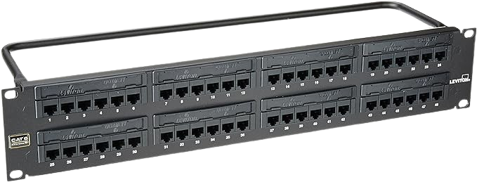 PANEL 110 Cat6 48PORT 2U, LEVITON | Cesco Limited